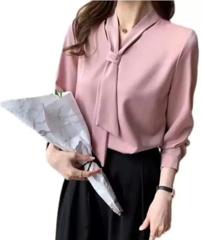 Buy Dossier’s s Women's Formal White Top with Cuffed Sleeves (in, Alpha ...