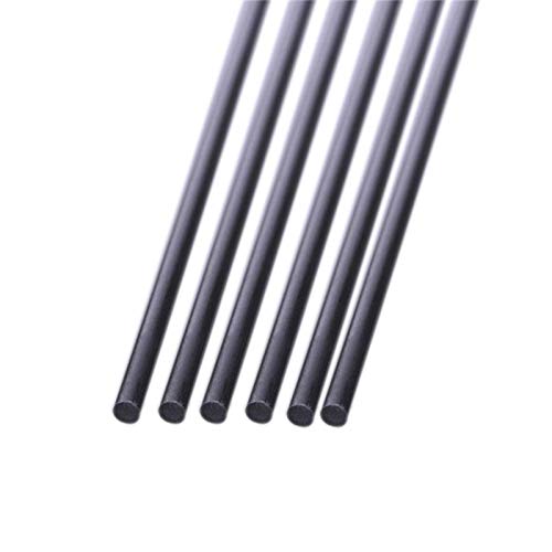 Amazon.com: Carbon Fiber Rods for RC Plane DIY Tool Wing Tube, Diameter ...