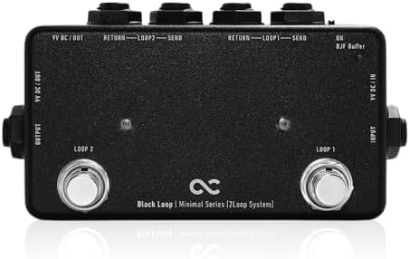 Amazon | One Control ワンコントロール Minimal Series Black Loop with BJF Buffer / 2ループ スイッチャー | ラインセレクター ...