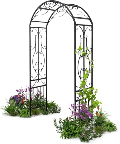 Amazon.com: Sangsan Enrejado de arco de jardín al aire libre – Arcos de ...
