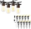 Svater Outdoor String Lights 100 FT, Patio Lights for Outside with ...