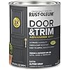Rust-Oleum 369387 Advanced Dry Door & Trim Paint, Quart, Satin Alpine ...