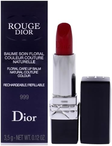 Amazon.com : Dior Christian Rouge Couture Lipstick - 999 Velvet ...