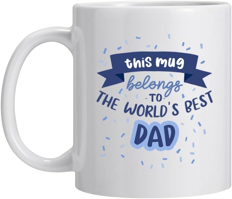 Amazon.com: Fatbaby Funny Coffee Mug for Dad From Daughter, Like Father ...