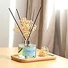 Amazon.com: L'odeur Vill Reed Diffuser Set, 6.7 oz(200ml) Jasmine & Lily Scented Diffuser with 6 ...