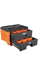 Amazon.com: Klein Tools 54823MB MODbox 3-Drawer Tool Box Organizer ...