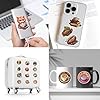 Cute Coffee Stickers, 100 Pcs Coffee Stickers for Water Bottles ...