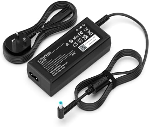 45W Laptop Charger for HP, 19.5V 2.31A Power Supply Compatible with HP ...
