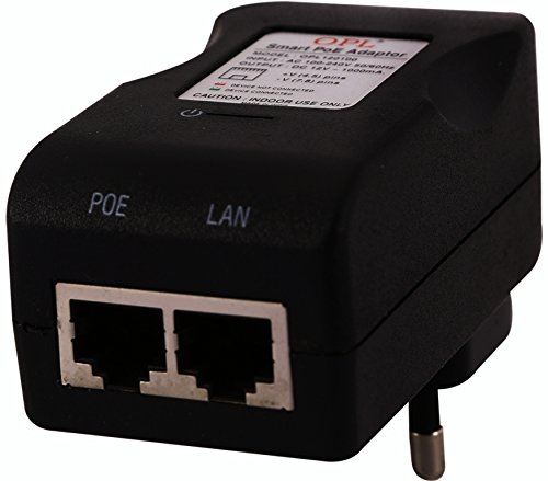 PoE Adapter 12V-15W, PoE Injector, Ethernet Adapter, Network Adapter ...
