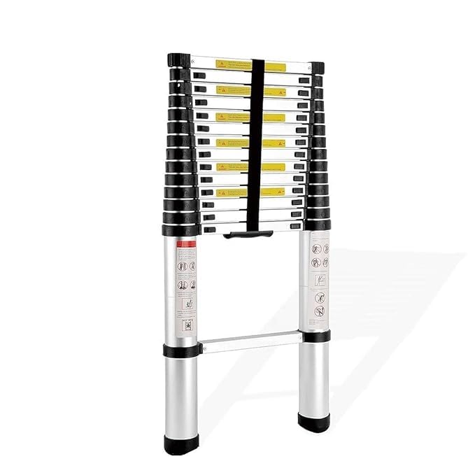 Aluminium Telescopic Ladder (5.8 Meter / 19 Feet) : Amazon.in: Home ...