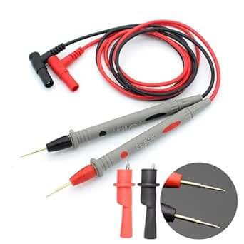 HTC-Universal Test Leads Kit with Alligator Clips and Plunger Test Wire ...