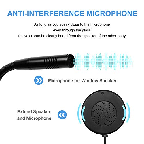 Snapklik.com : Window Speaker Intercom System And Counter Intercom For ...