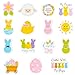 Amazon.com: Haooryx 300pcs Cartoon Easter Foam Sticker, Candy Color ...