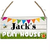 Personalised "Playhouse" Plaque – Customisable Children's Playhouse ...
