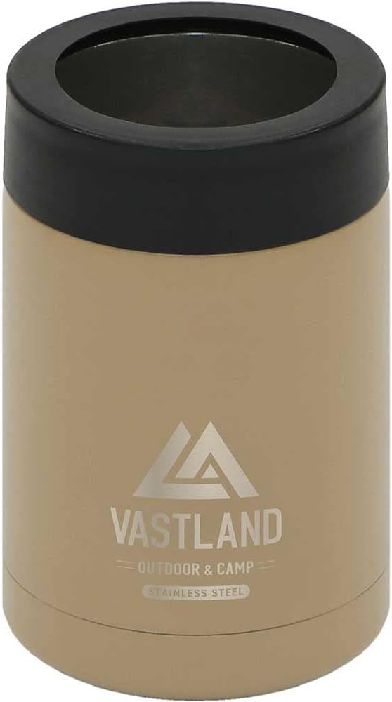 Amazon.co.jp: シービージャパン(CB JAPAN) 缶ホルダー グレー 350ml [ステンレス 真空断熱 2層構造] 350ml缶飲料 CAN GOMUG : ホーム＆キッチン