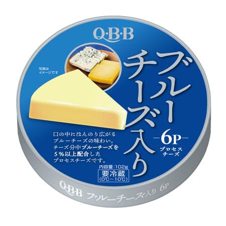 Amazon | 【クール】QBBブルーチーズ入り6P 102g×6個 | Generic | プロセスチーズ 通販