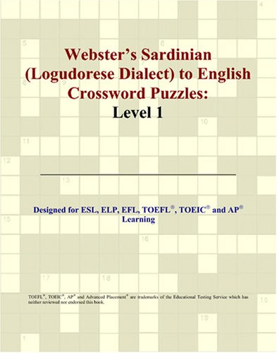 Webster's Sardinian (Logudorese Dialect) to English Crossword Puzzles ...