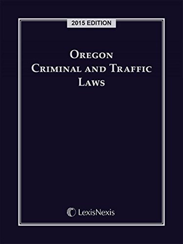Oregon Criminal & Traffic Laws (2017): Amazon.com: Industrial & Scientific