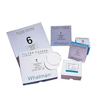 Whatman Filter Paper, Grade 5 (Pack of 100), 9 cm, 100 : Amazon.es ...