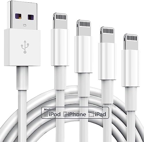 Amazon.com: 2Pack iPhone Cable, Lightning to USB Cable [Apple MFi ...