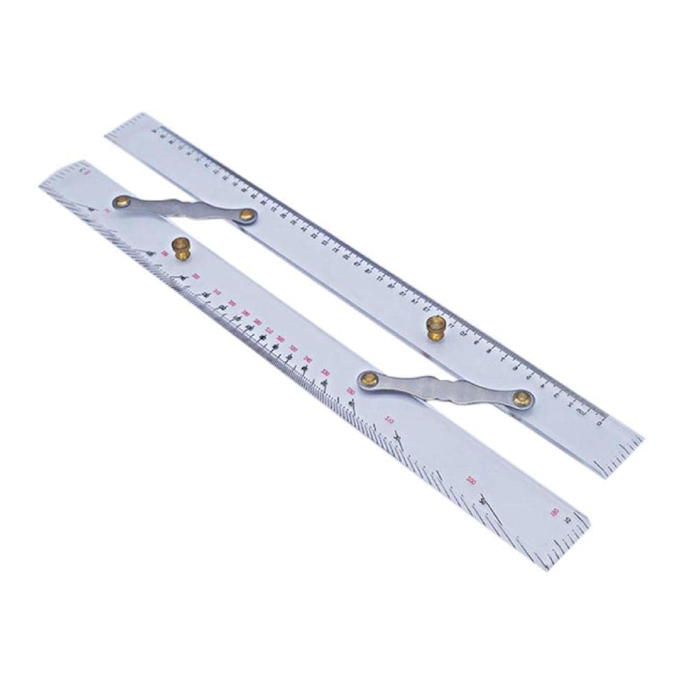 Buy GPS Plotter Parallel Ruler Tied-Up Sea Chart Measuring Divider ...