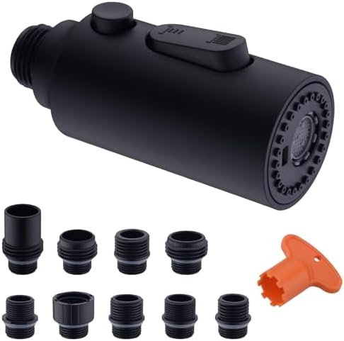 DOLGABA Pull Down Kitchen Faucet Head Replacement, 3 Function Pull Out ...