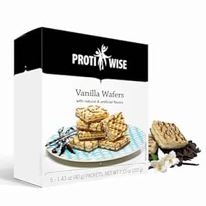 Amazon.com: ProtiWise - High Protein Diet Wafer Bar | Lemon Wafers | Healthy Snack | Low Calorie ...