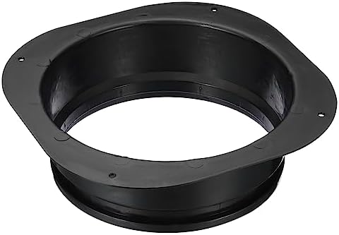 PATIKIL 10" Duct Connector Flange, Dryer Vent Wall Plate Square to ...