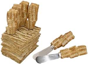 Amazon.com: Matzah Spreader Set of 6 Spreaders with Holder : Home & Kitchen