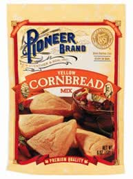 Amazon.com: Pioneer Brand Yellow Cornbread Mix 6oz Pouch (Pack of 12 ...