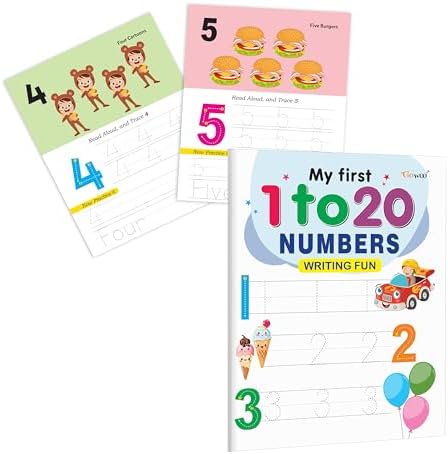 Buy My First Numbers 1–20 Writing Fun :- Preschool Counting and Writing ...