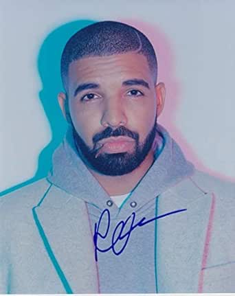 Drake signed 8x10 photo at Amazon's Entertainment Collectibles Store