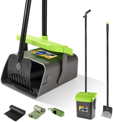 Amazon.com : Womnwomn Dog Pooper Scooper, Long Handle Heavy Duty Pooper ...