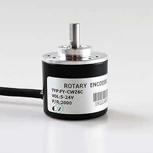 Amazon.com: Three Phase incremental photoelectric Encoder 100P/R 360P/R ...