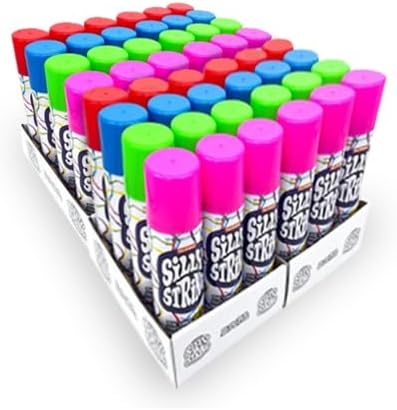 Amazon.com: The Original Silly String! Silly String 48 pack, Assorted ...