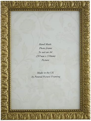 Frame Company Brompton Range Shabby Chic Vintage Gold A4 Picture Photo ...