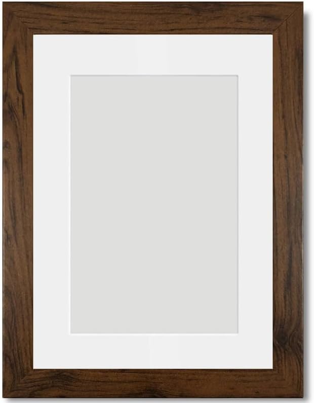 Alison Kingsgate Walnut A2 Frame WIth Mount For A3 Size (29.7 X 42cm ...