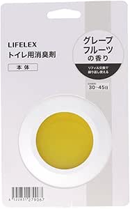 Amazon | コーナン オリジナル LIFELEX トイレ用消臭剤本体 グレープフルーツの香り 8ml | コーナン オリジナル | 置き型