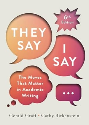 Amazon.com: "They Say / I Say" with Readings eBook : Graff, Gerald ...