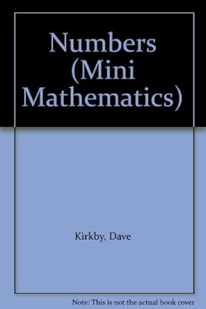 Number (Mini Maths): Kirkby, David: 9780431079608: Amazon.com: Books