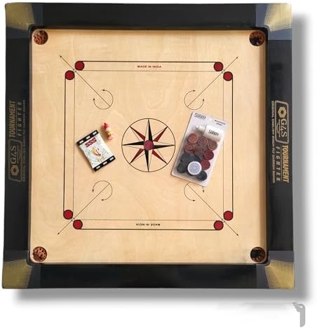 Buy RMP Champion Carrom Board - 36 Inch Full Size for Adults, Glossy ...