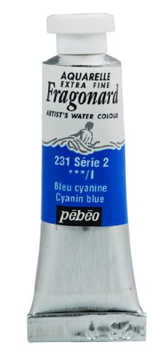 Pebeo Fragonard Extra Fine Watercolors - Cyanine Blue, 5 ml : Amazon.in ...