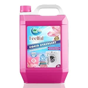 Liquid Detergent 5 Liter | Laundry Liquid For Fabric Care | Suitable ...