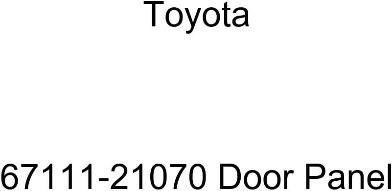 Amazon.com: Genuine Toyota 67111-21070 Door Panel : Automotive