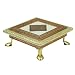 Amazon.com: Wooden Meenakari Puja Pooja Bajot/Table/Chowki aasan (Size ...