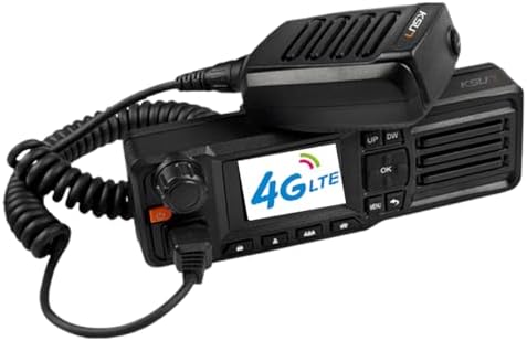 Amazon.com: KSUN 4G Car Network Radio with Hand Microphone PTT Button ...