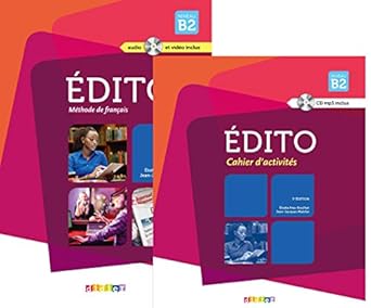 Edito B2 Textbook + Workbook with 2 CD (2 Book Set) : Amazon.in: Books