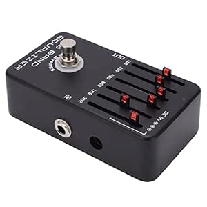 Adium Metal Effect Pedals, Low Loss 15mA Transparent Tone 6 Band ...