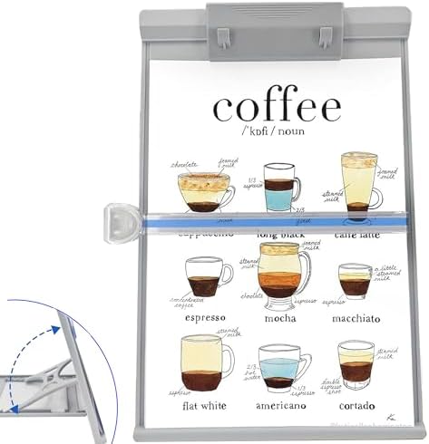 Amazon.com : Barelove Desktop Document Paper Holder, Foldable Reading ...