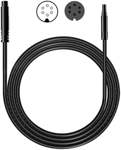 Amazon.com: 6 Pin Backup Camera Extension Cable, 6.5 Ft Extension Cord ...